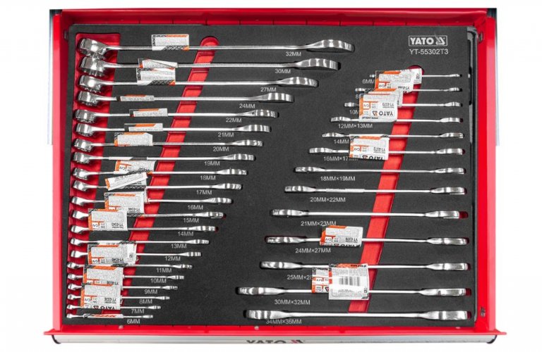 Tủ đồ nghề Full Option 400 chi tiết Yato YT-55302 – Điện máy Phương Nam
